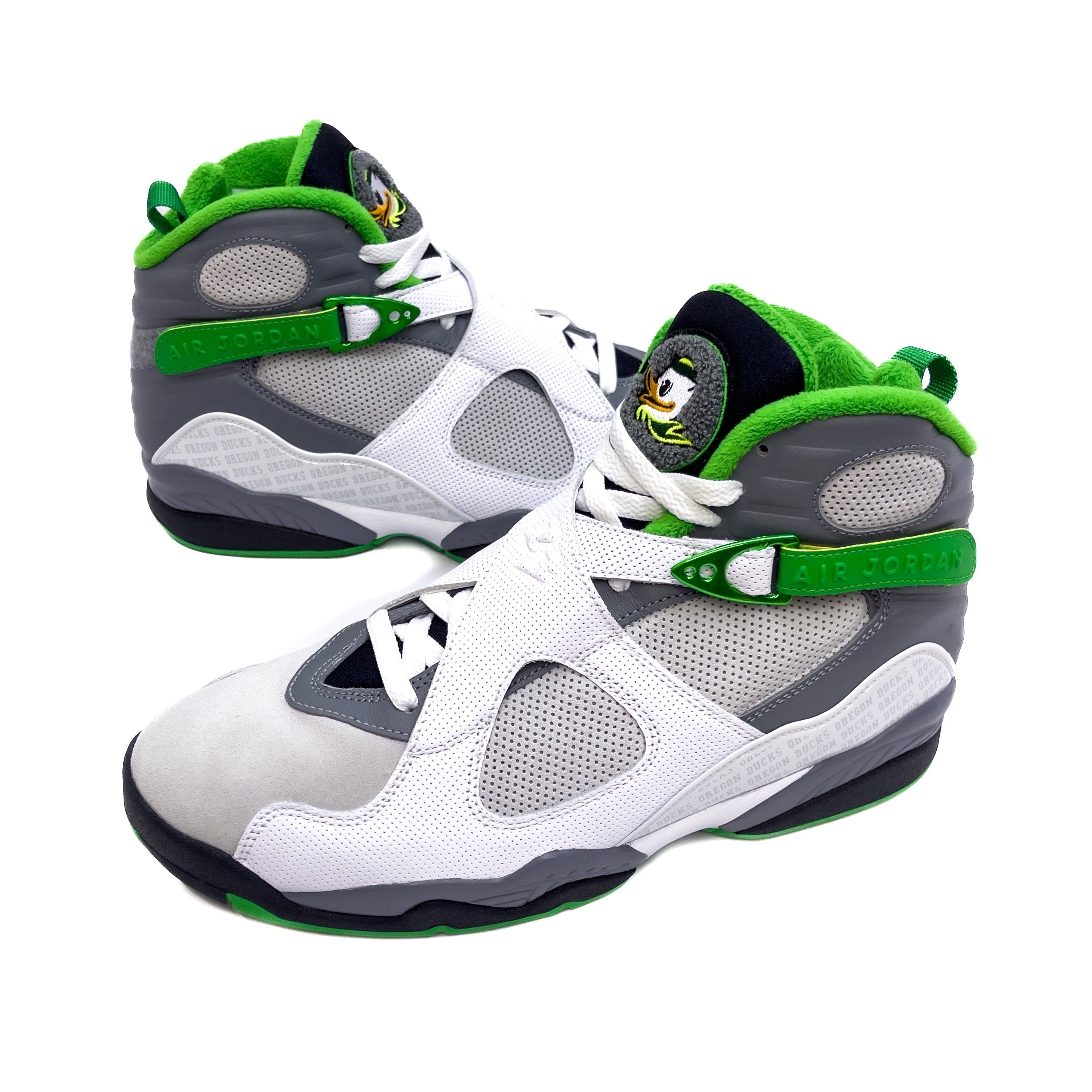 Jordan 8 Oregon PE Grey - EnglishSole
